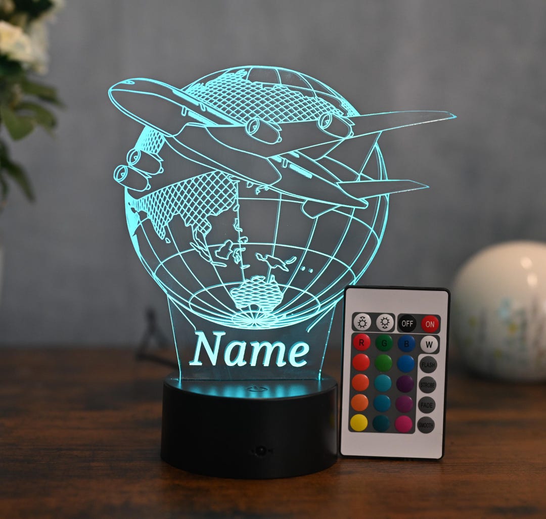 Personalized Airplane LED Light Brings the Fascination of Flight ...