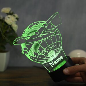 Personalized Airplane LED Light Brings the Fascination of Flight ...