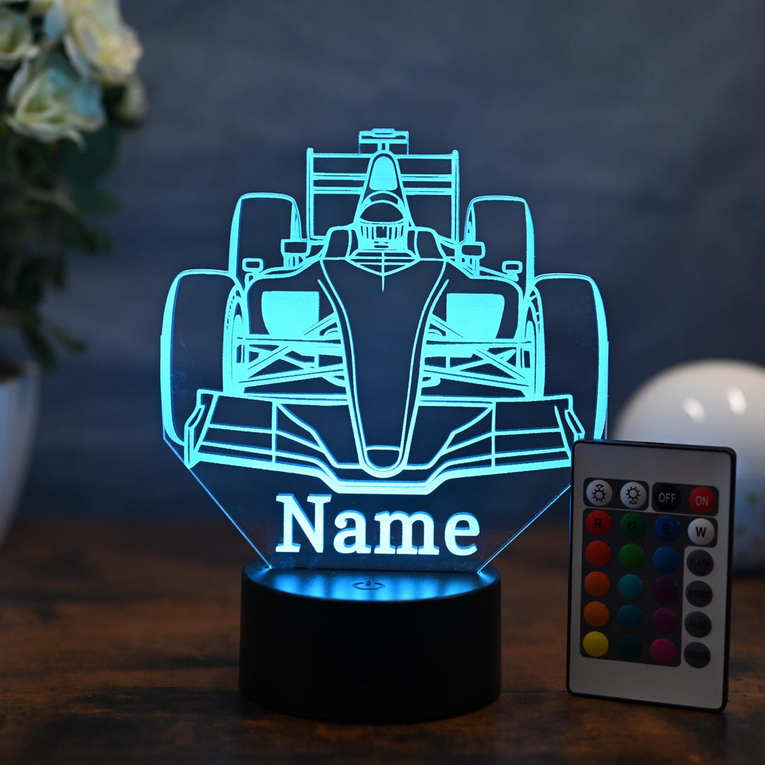 LED Table Lamp in Formula 1 Design - Etsy Canada