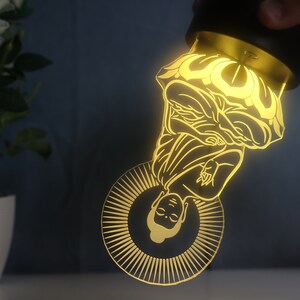 LED Buddha Lamp A Spiritual Decoration and Relaxation Deco - Etsy