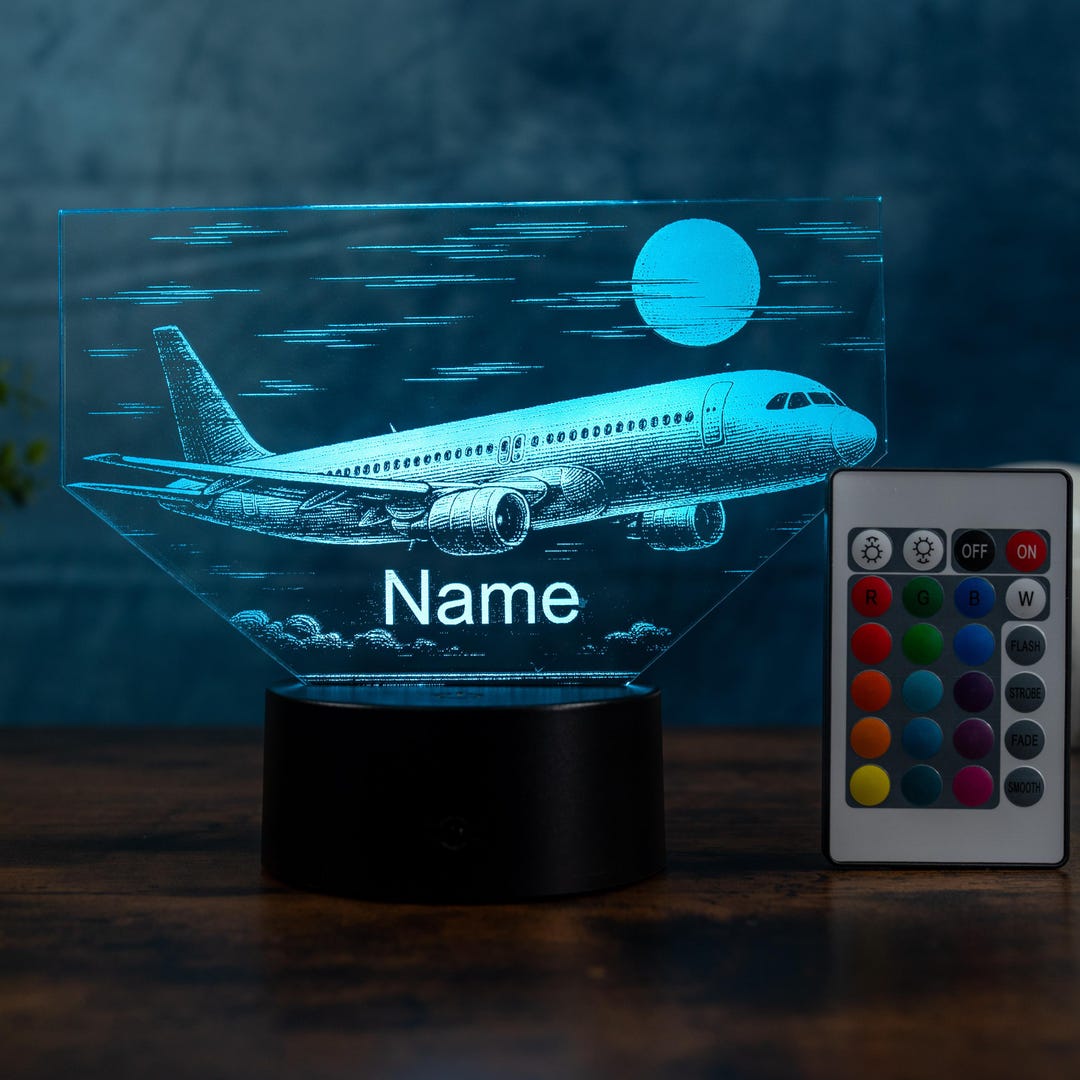 Personalized Airplane LED Light Brings the Fascination of Flight ...