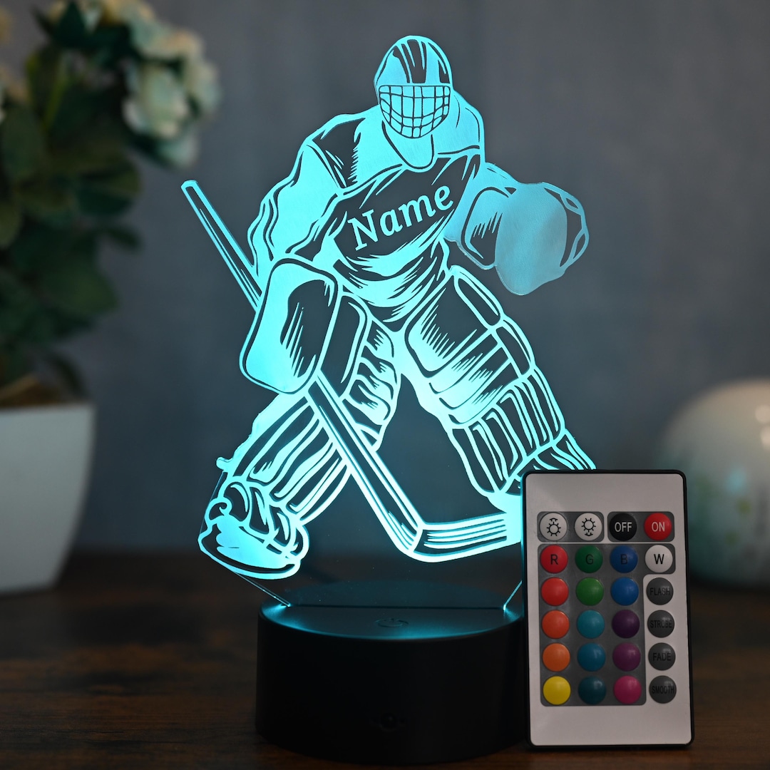 Personalized Goalie Field Hockey Lamp - Gift for Field Hockey Players ...