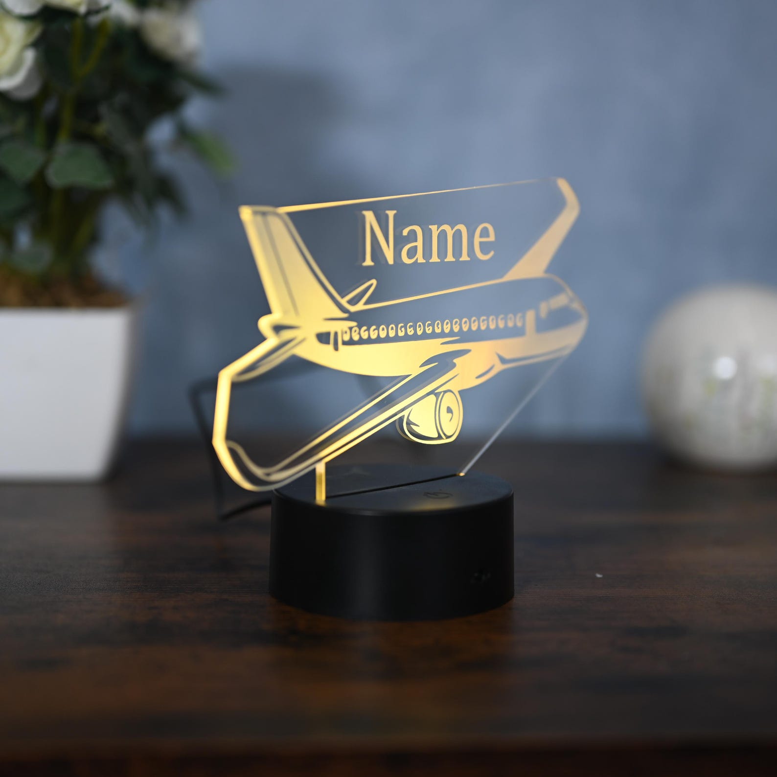 Personalized Airplane LED Light Brings the Fascination of Flight ...