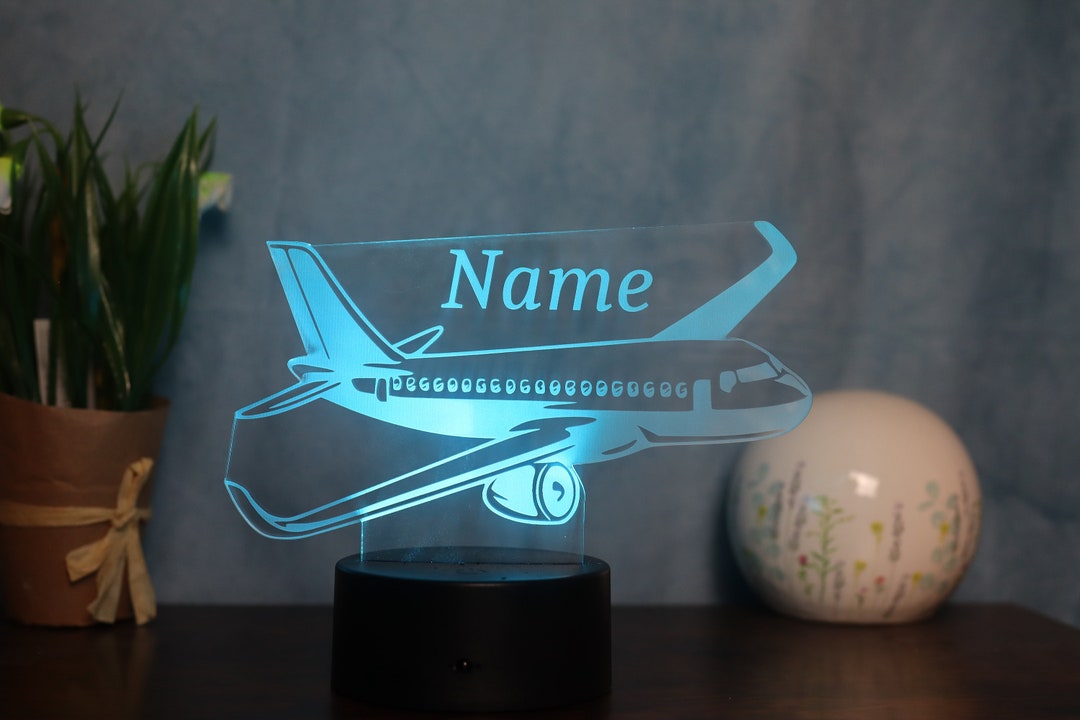 Personalized Airplane LED Light Brings the Fascination of Flight ...