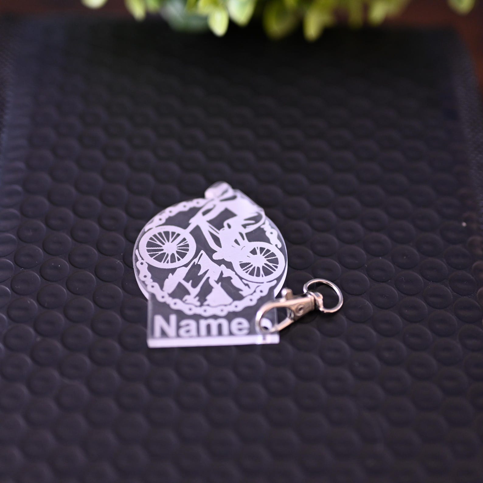 Personalized Bike Key Ring - Gift Idea for Cyclists, Bike Fans and ...