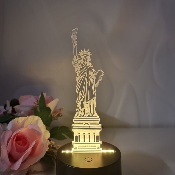 Liberty Statue Lamp - Etsy