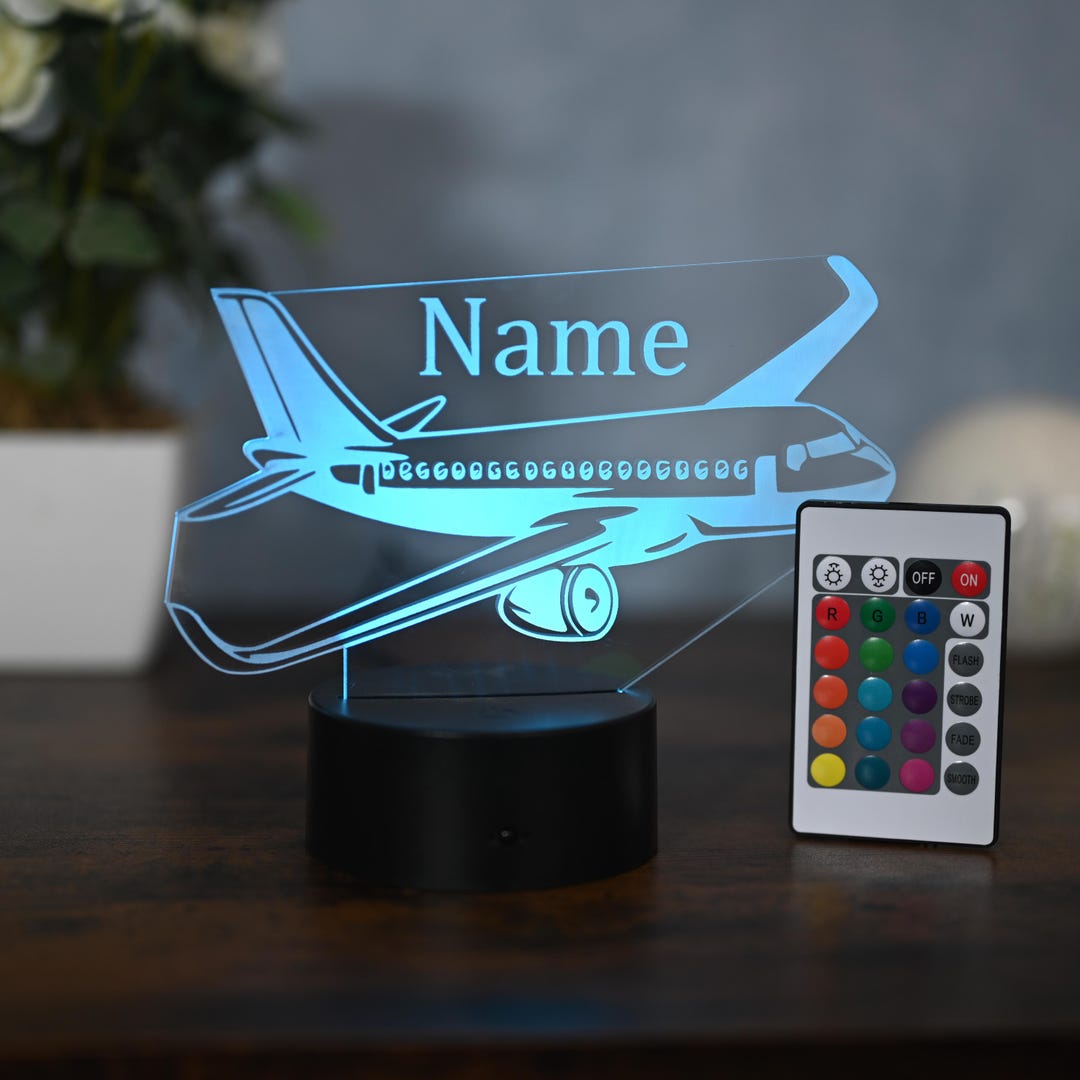 Personalized Airplane LED Light Brings the Fascination of Flight ...