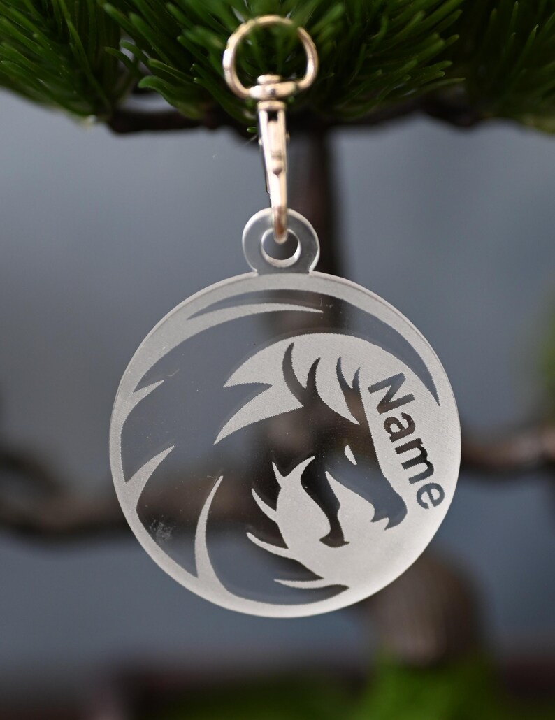 Personalized Dragon Key Rings - Gift Ideas for Dragon Lovers - Etsy