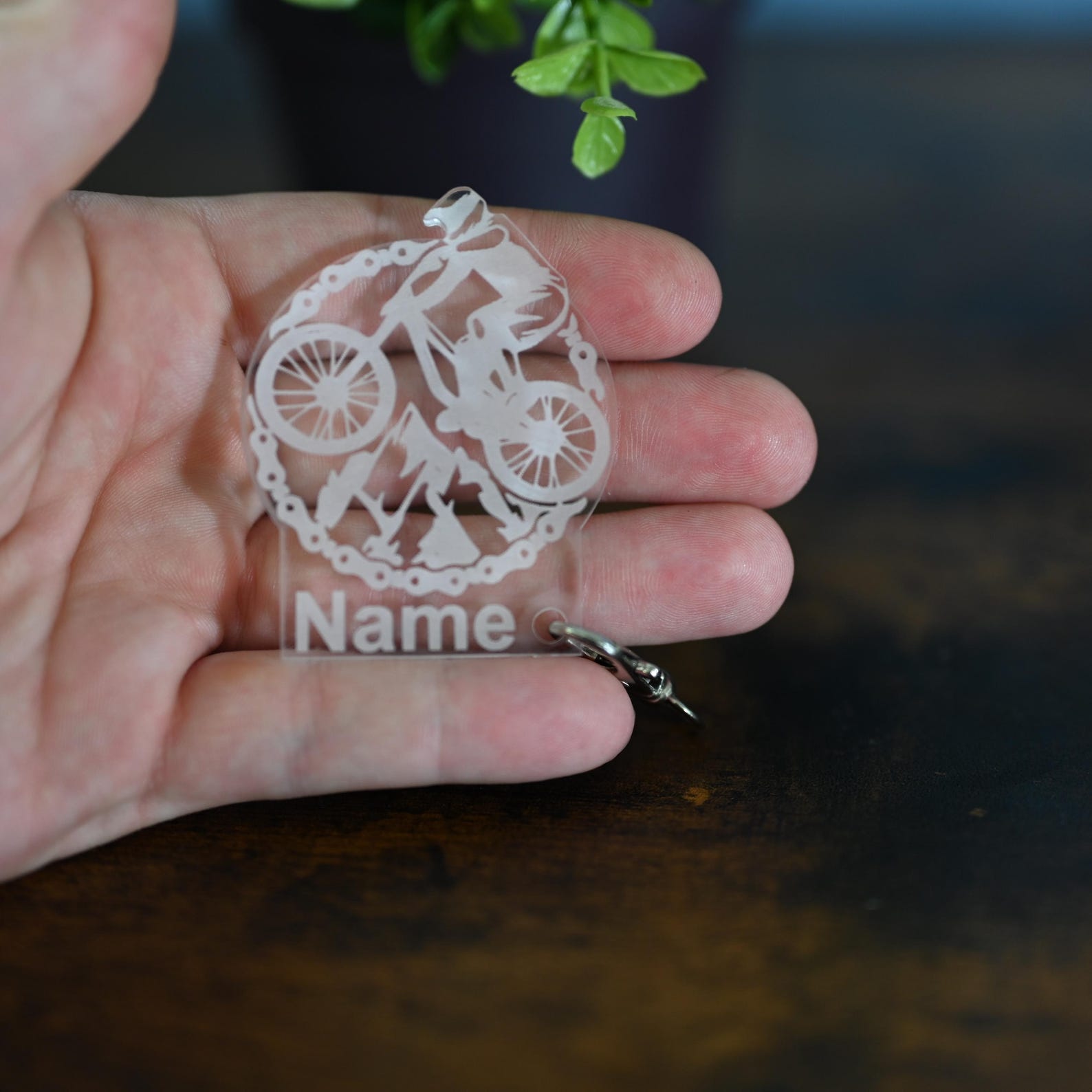 Personalized Bike Key Ring - Gift Idea for Cyclists, Bike Fans and ...
