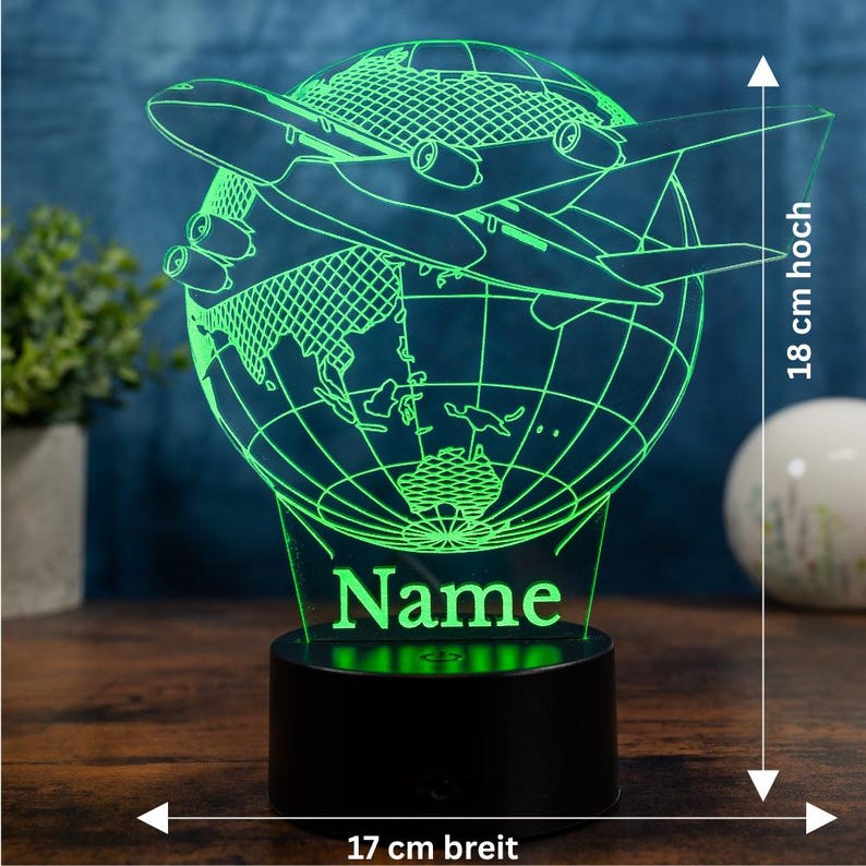 Personalized Airplane LED Light Brings the Fascination of Flight ...