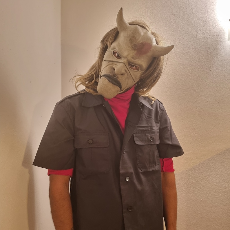 THE GRABBER Black Phone Mask - Etsy Sweden