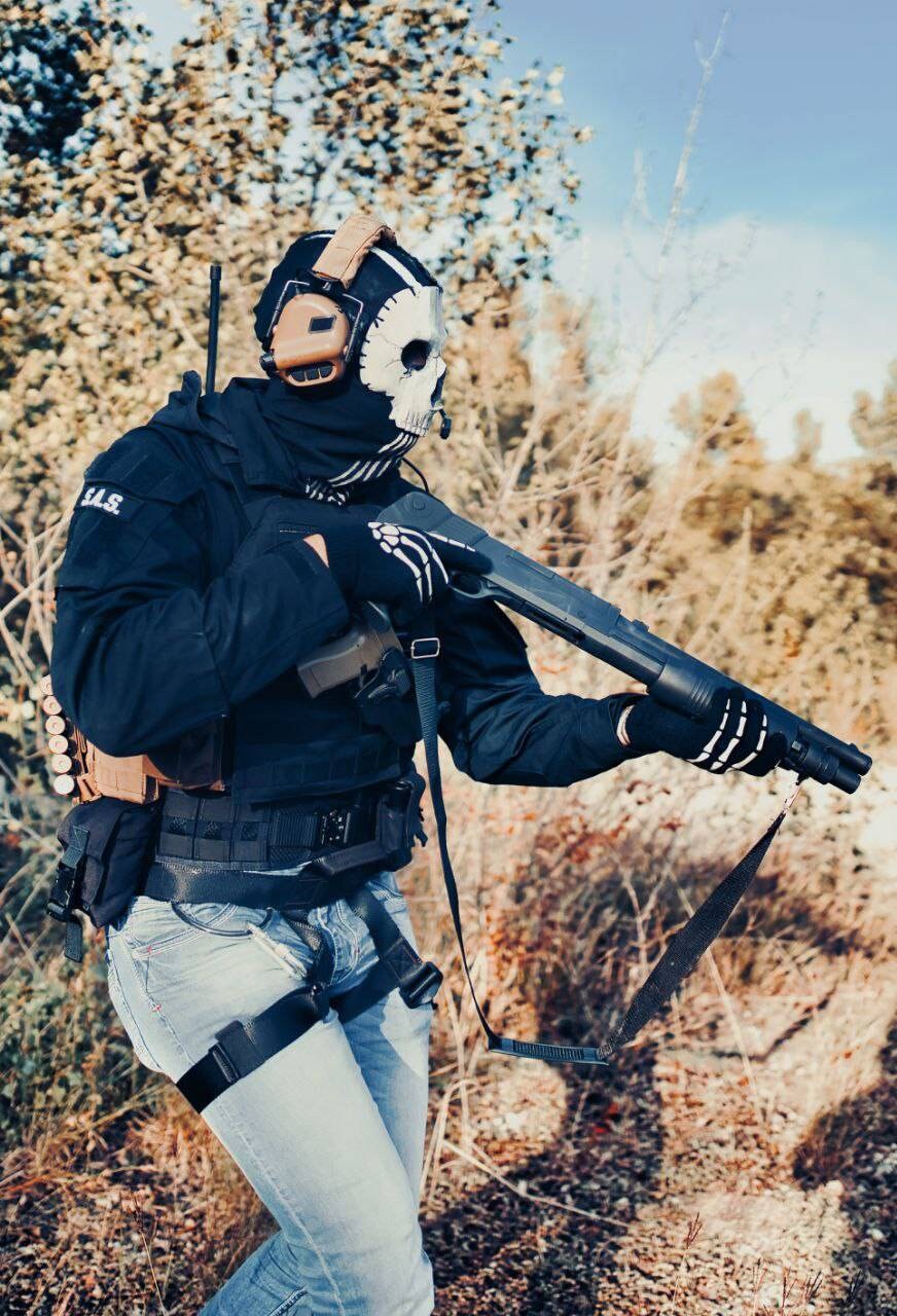 Mw2 Ghost Mask - Etsy