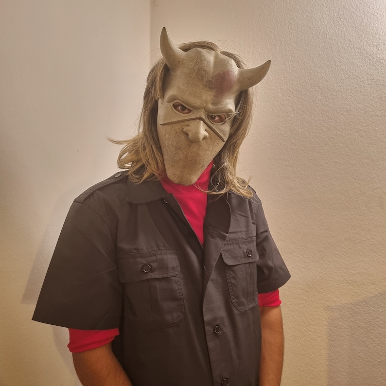 THE GRABBER Black Phone Mask - Etsy Sweden