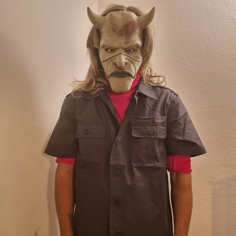 THE GRABBER Black Phone Mask - Etsy Sweden