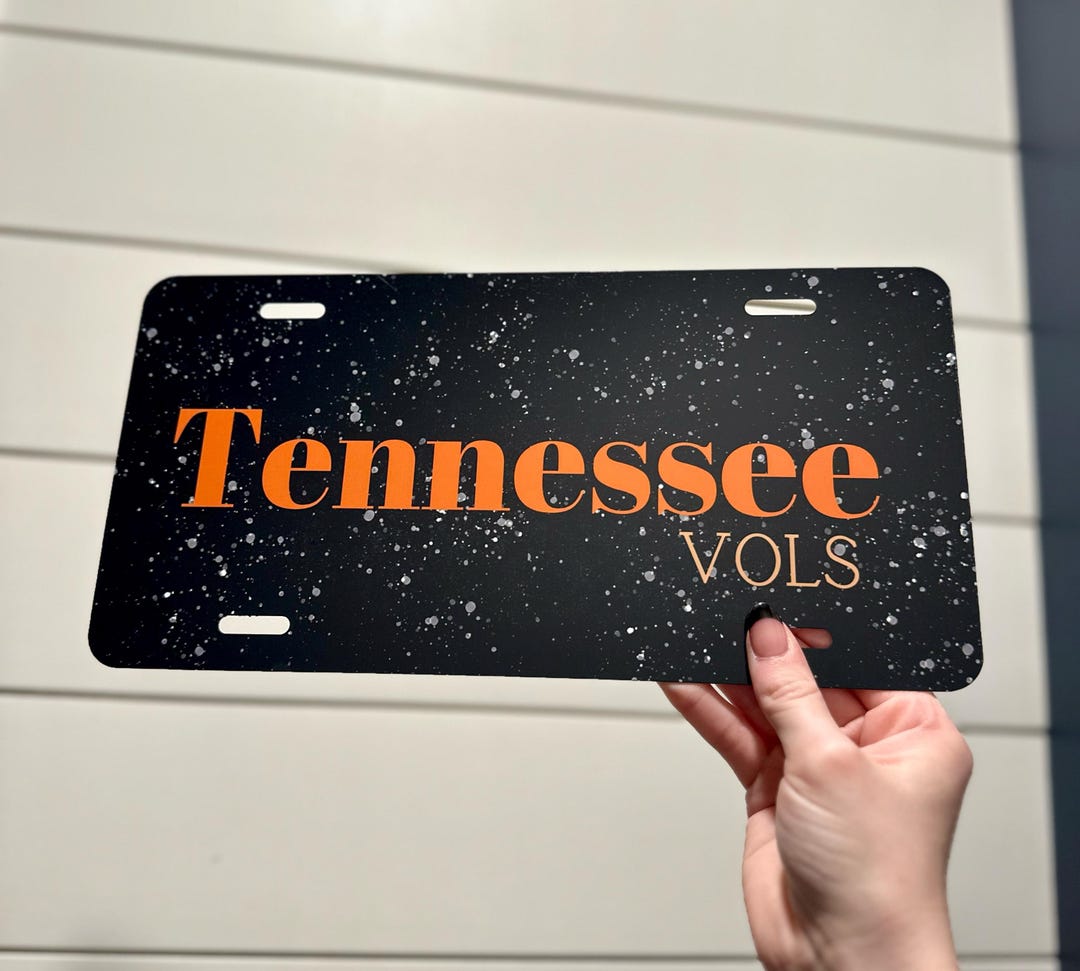 Tennessee Vols License Plate - Etsy