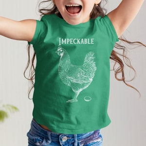 Impeckable Chicken Shirt Kid, Child Chicken and Egg Shirt, Gift for ...
