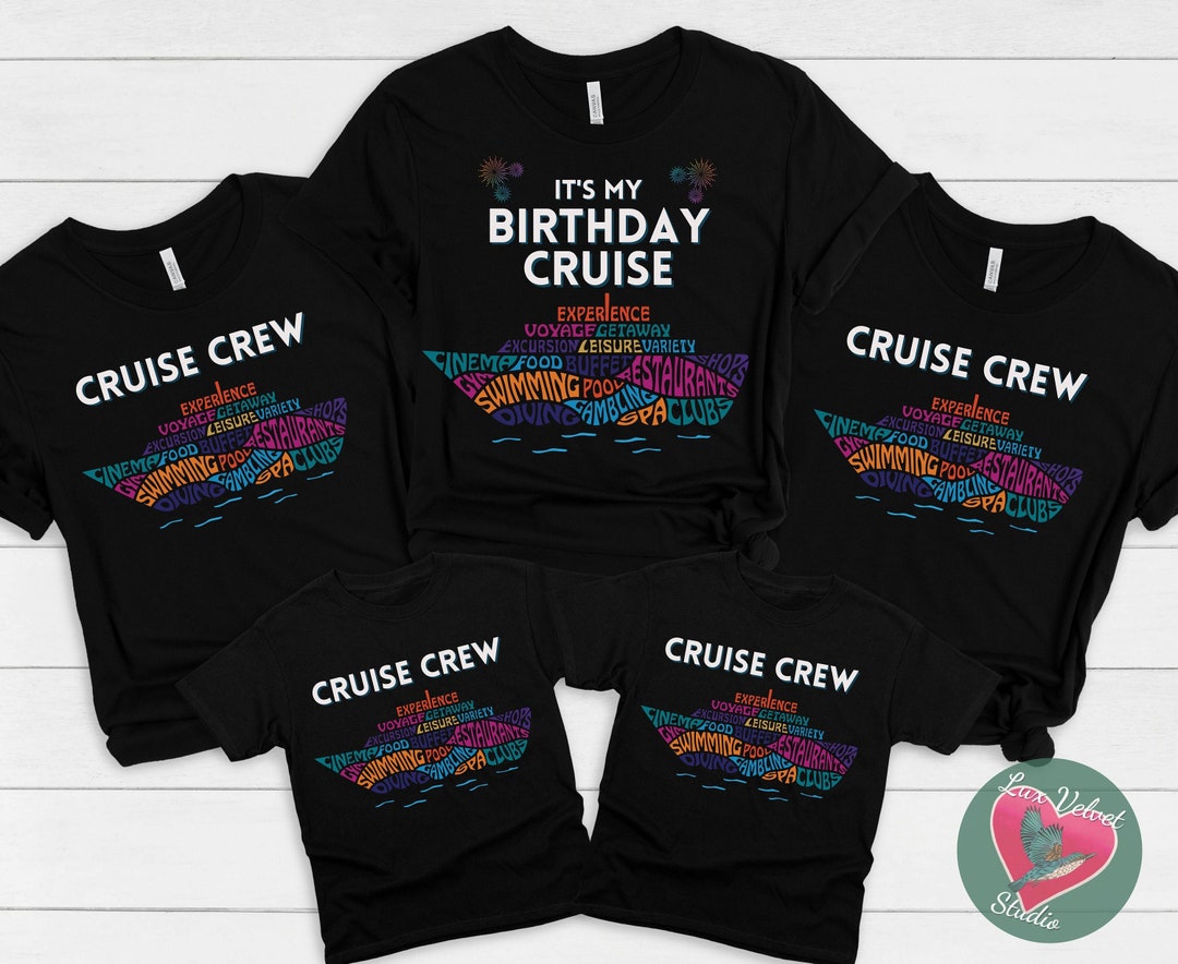 Birthday Cruise, Family Cruise, Birthday Cruise Shirt, Cruise Crew ...