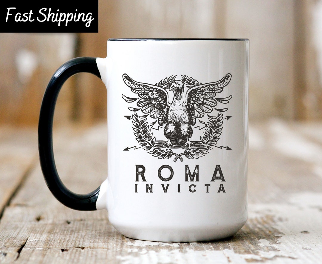 Roman Empire Mug, Roma Invicta Mug, Thinking About the Roman Empire ...