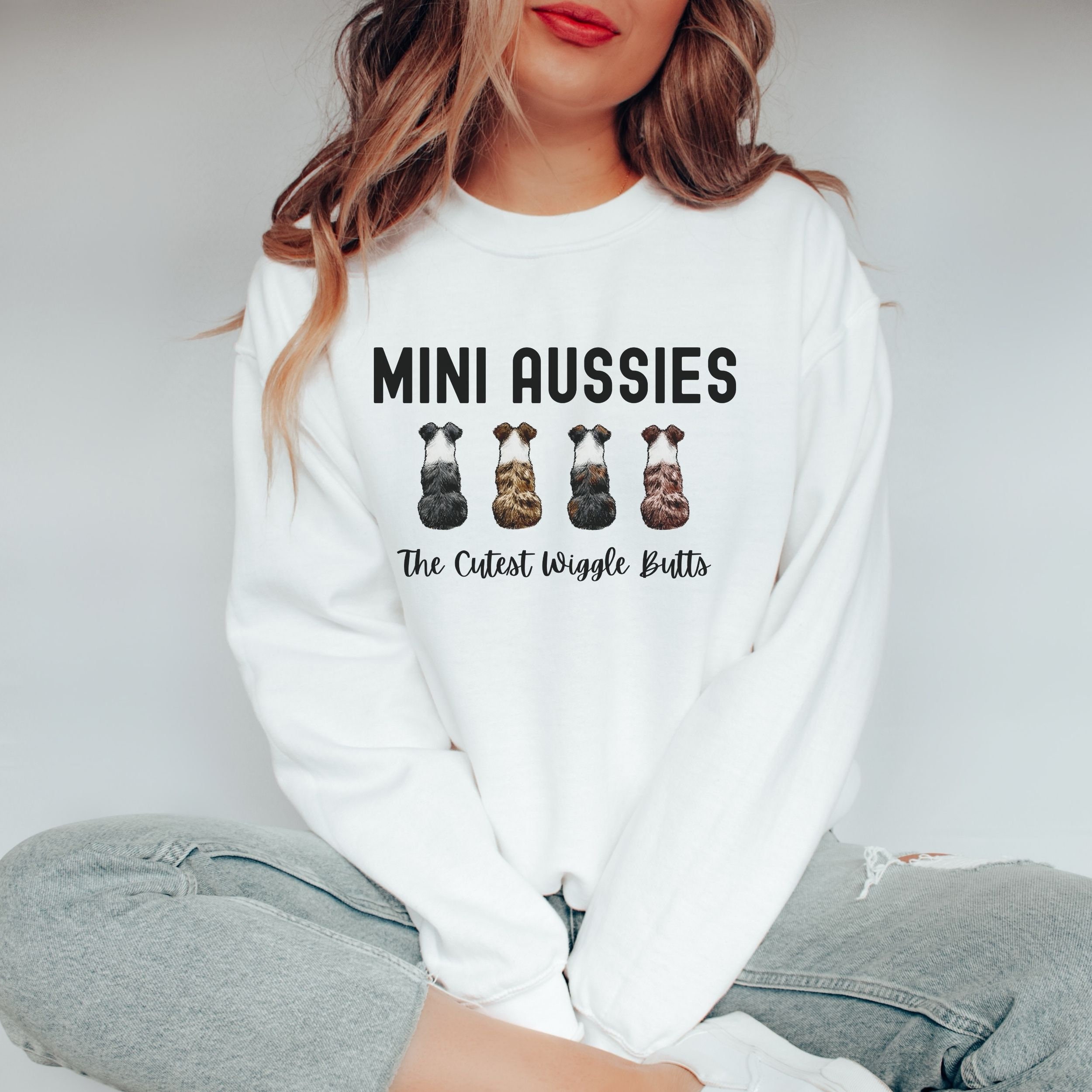 Mini Aussie Shepherd Mini Aussie Sweatshirt Australian - Etsy