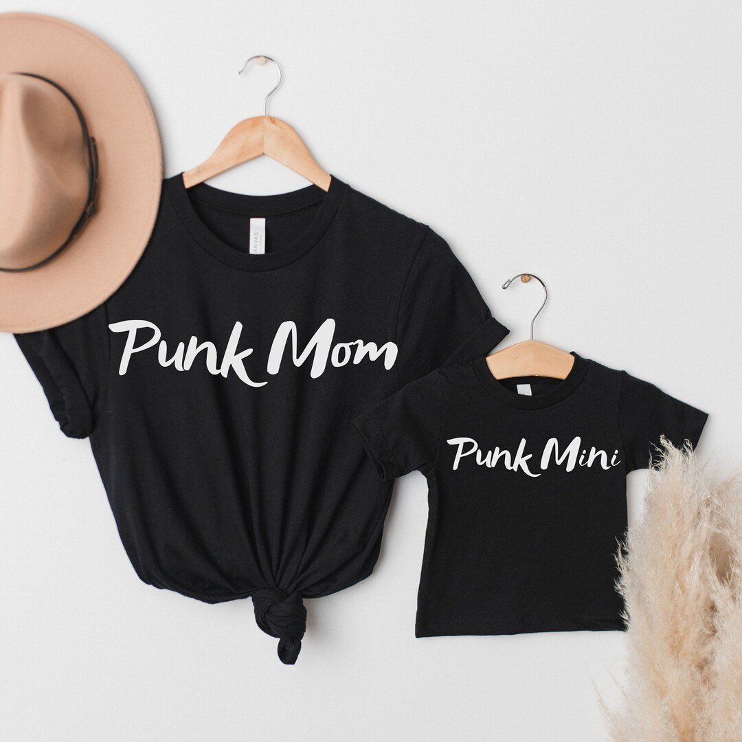 Punk Rock Baby, Punk Mom Gift, Punk Mom Shirt, Punk Mamma Shirt, Mommy ...