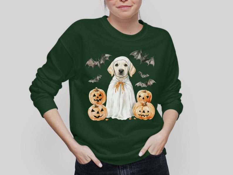 Happy Halloween Labrador Retriever, Yellow Lab Gifts, Halloween Dog Mom ...