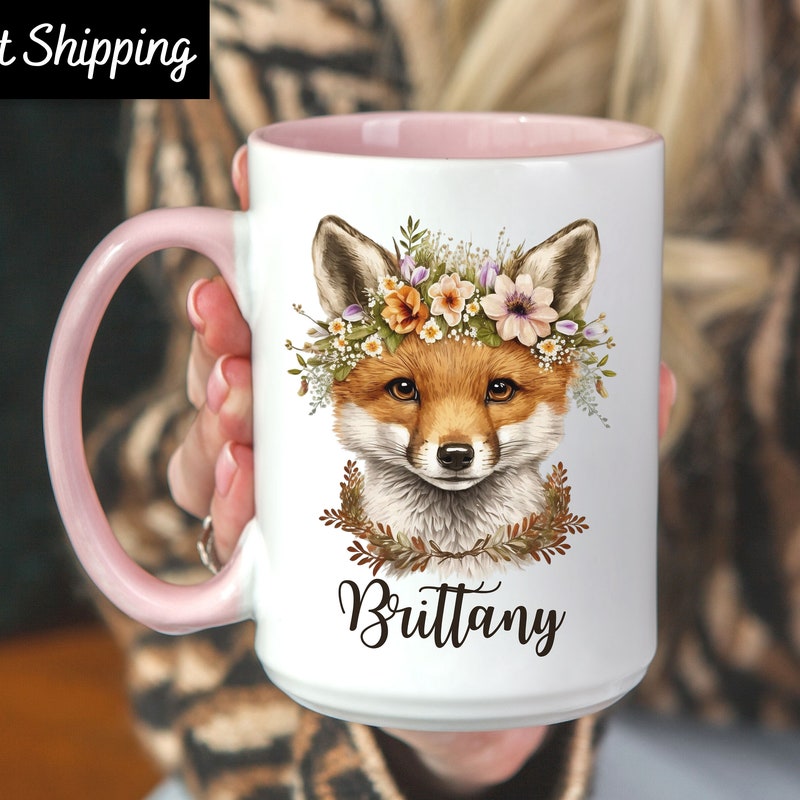 Fox Mug - Etsy
