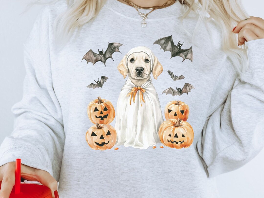 Happy Halloween Labrador Retriever, Yellow Lab Gifts, Halloween Dog Mom ...