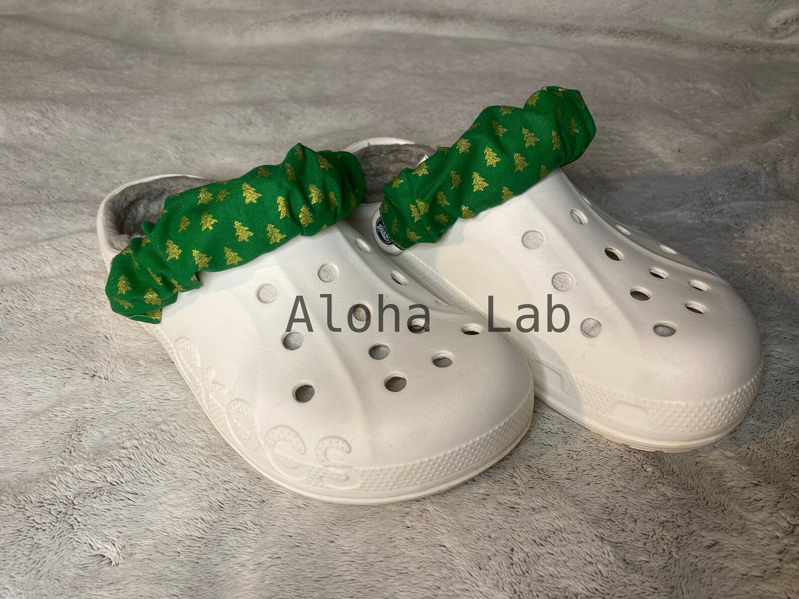 Holiday Cronchie Croc Scrunchie - Etsy