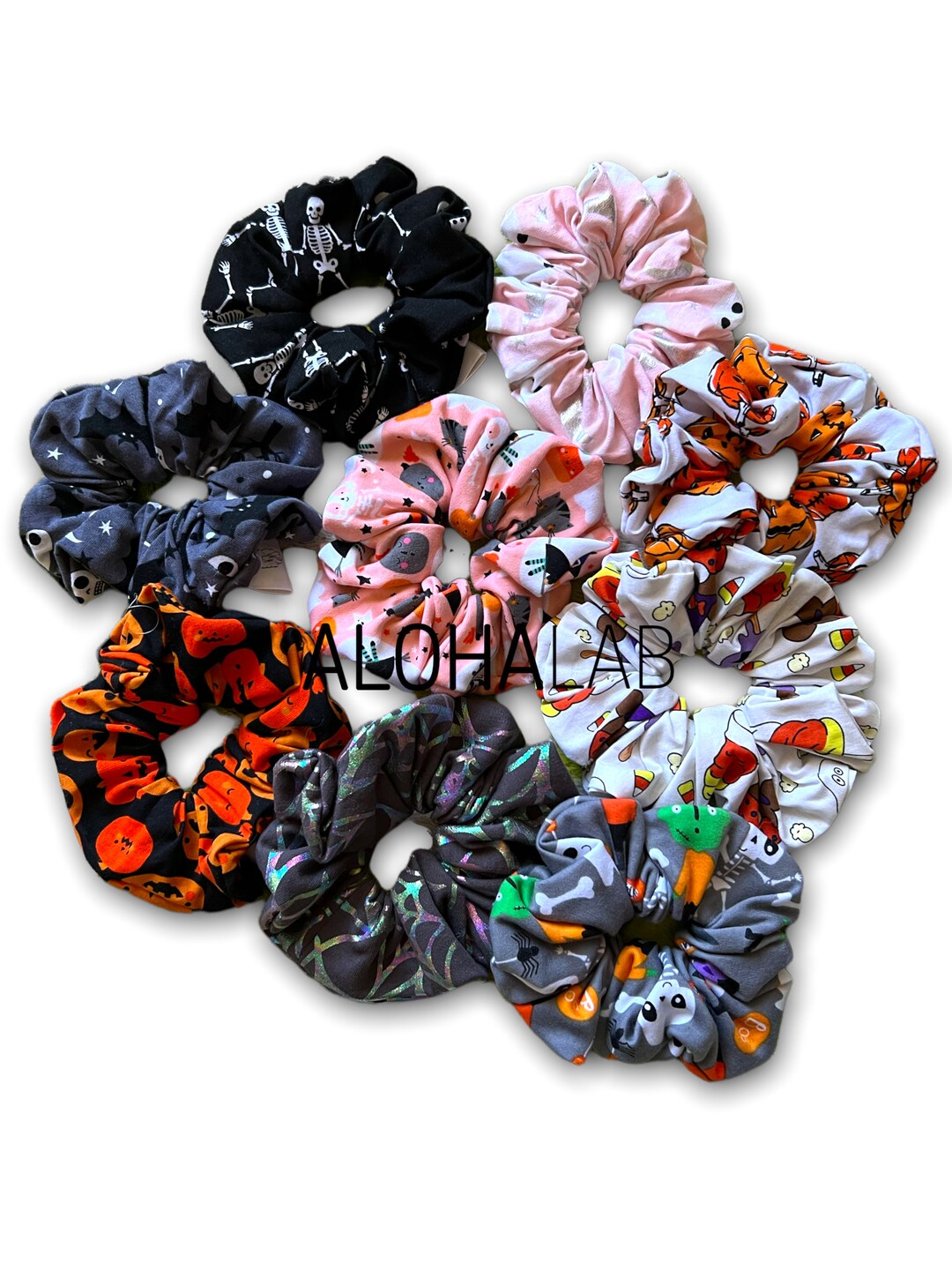 Halloween Hair Scunchie - Etsy