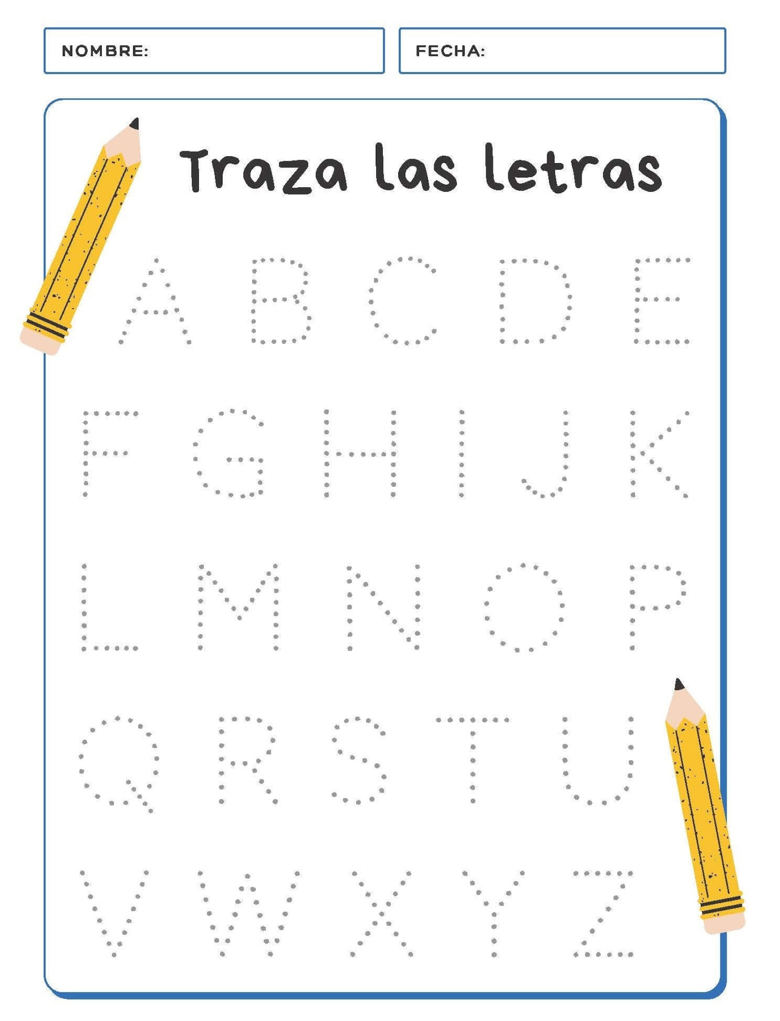 45 Printable Spanish Vowels Worksheets for Preschool | Etsy