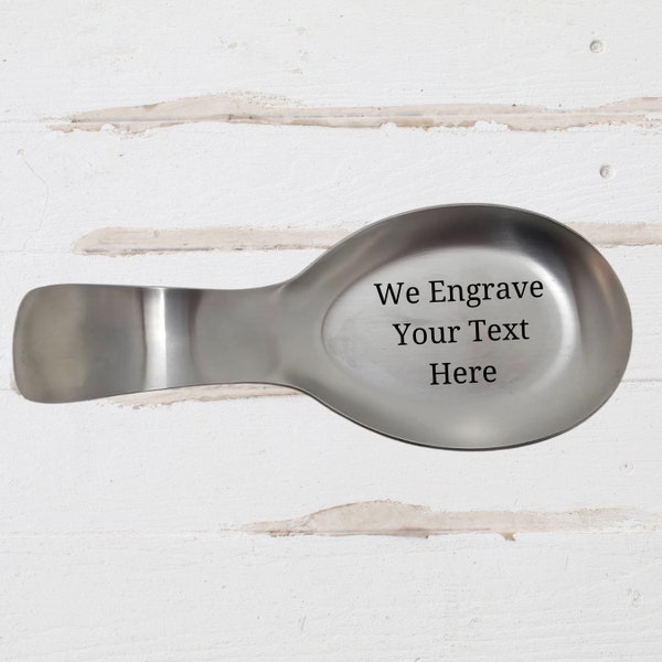 Custom Kitchen Spoon Rest - Etsy