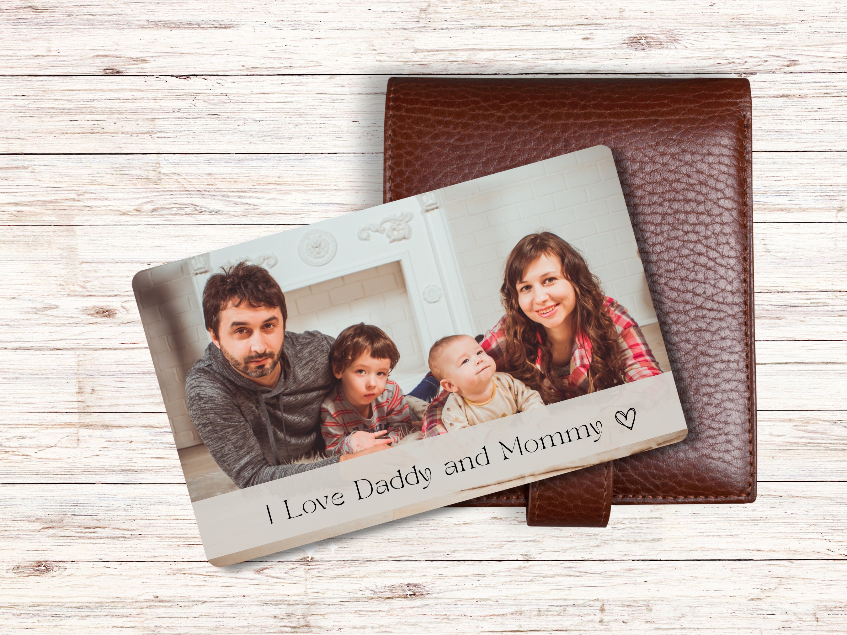 Photo Wallet Card Custom Color Photo Metal Insert for Wallet - Etsy