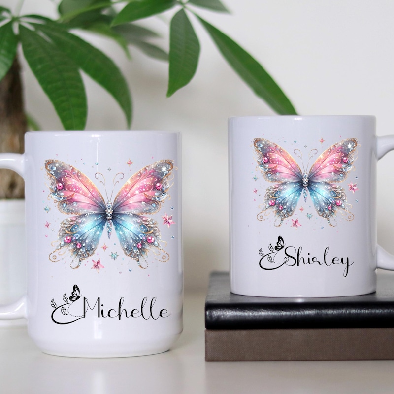 Butterfly Coffee Mug - Etsy