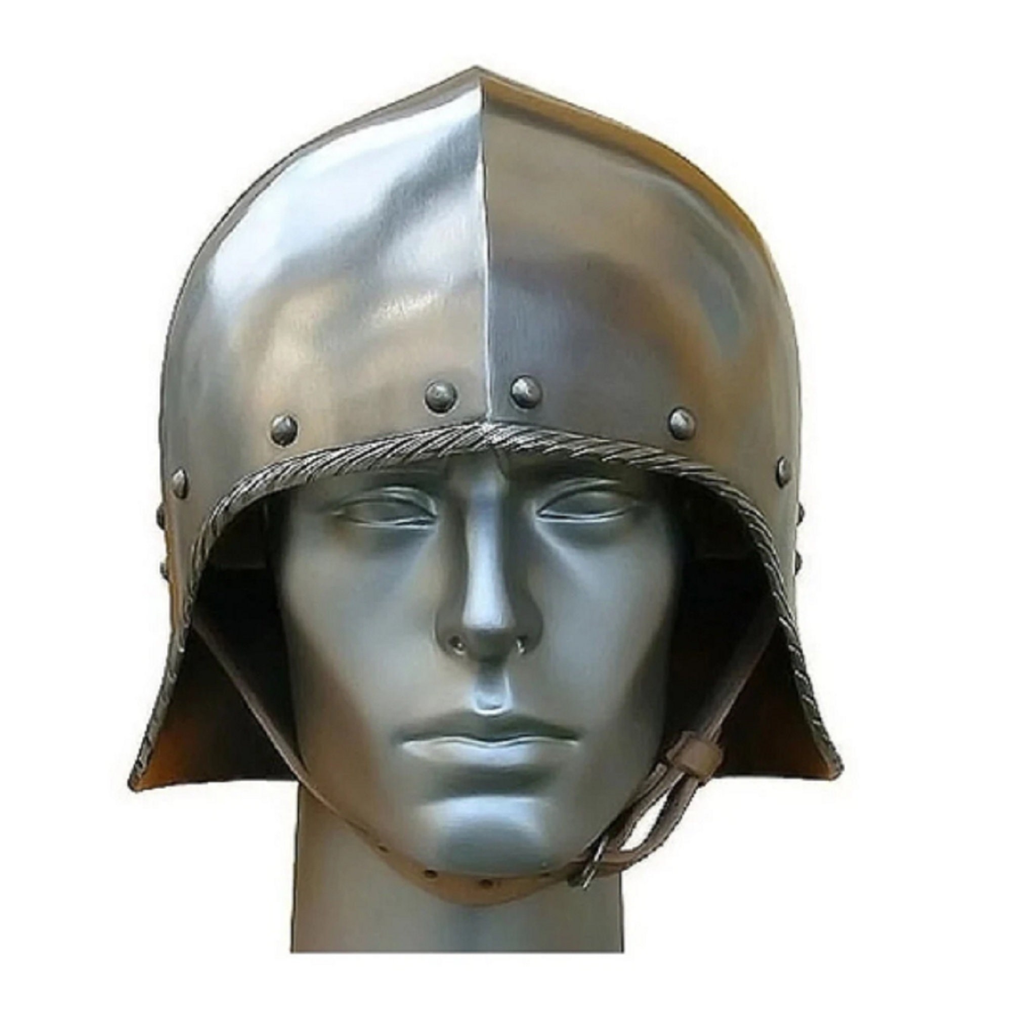 Knight Helmet Open