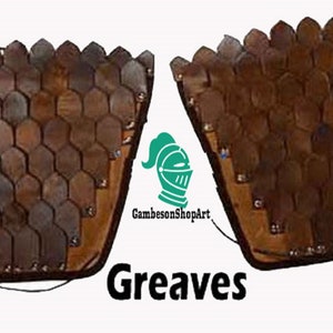 Leather Scale Armor Medieval Leather Armor Leather Scale | Etsy