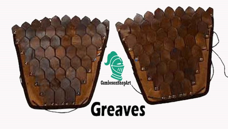 Leather Scale Armor Medieval Leather Armor Leather Scale | Etsy