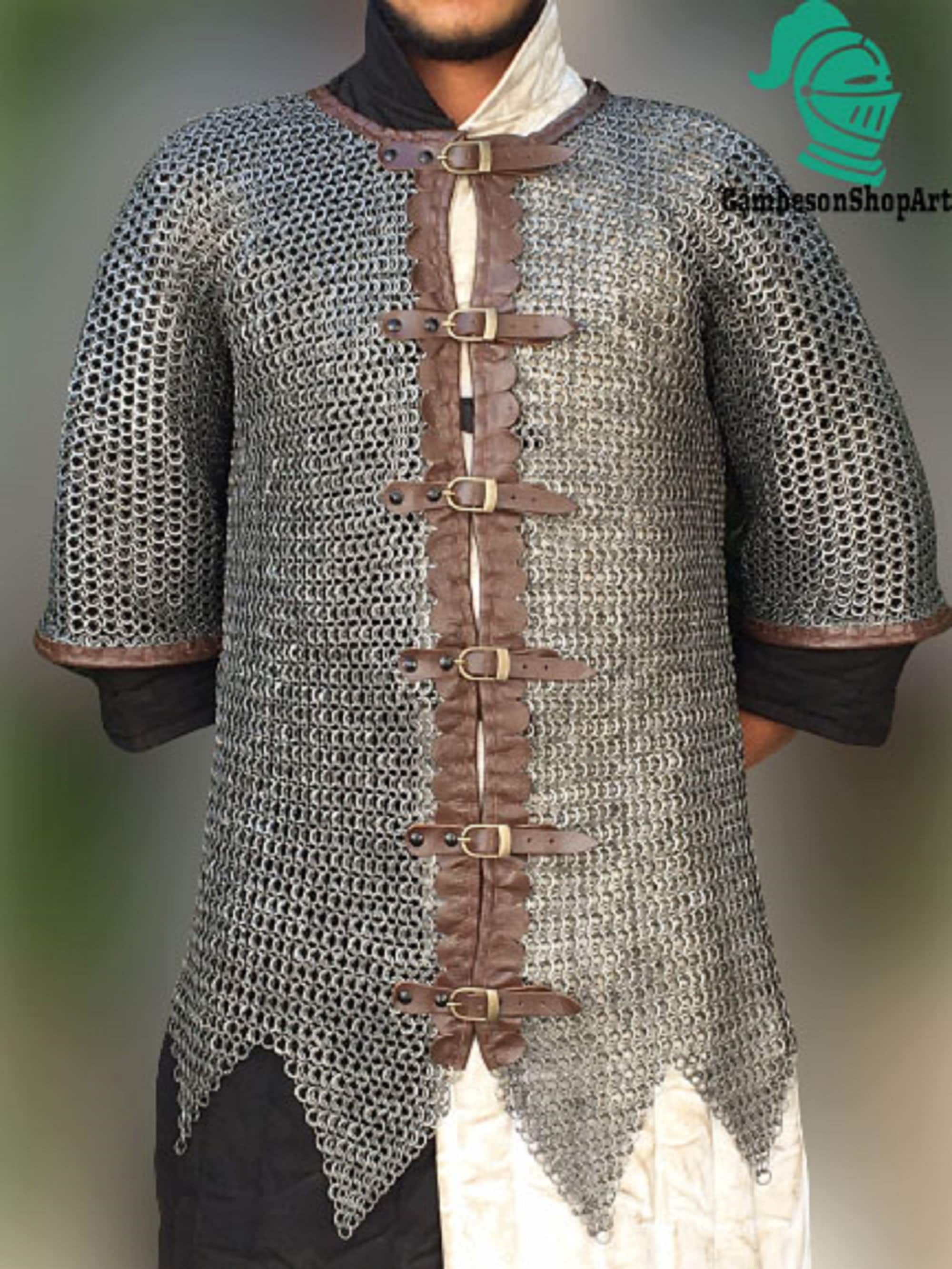 Chainmail Shirt 10 Mm Flat Riveted With Washer Shirt Chainmail - Etsy