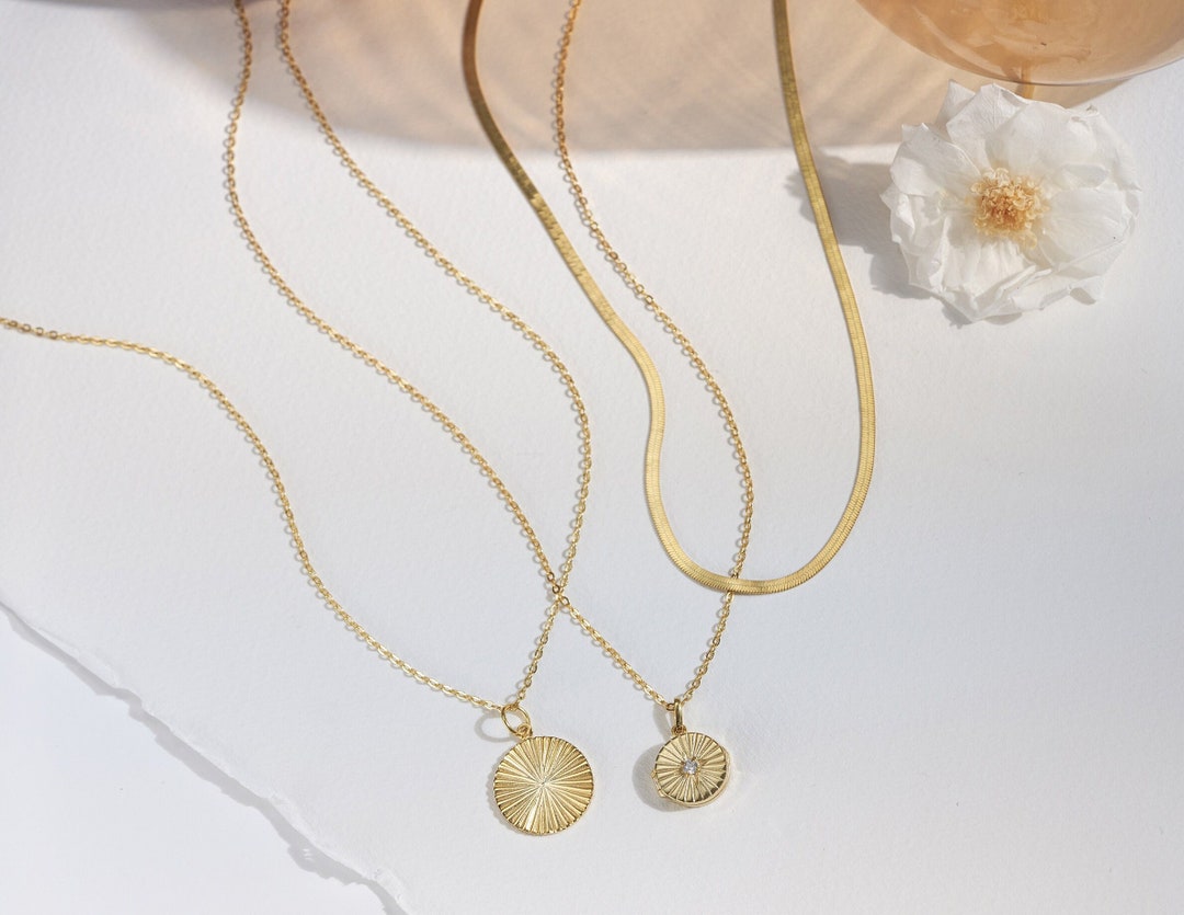 North Star Locket • Customized Locket • Christmas Gift • Gold Locket ...