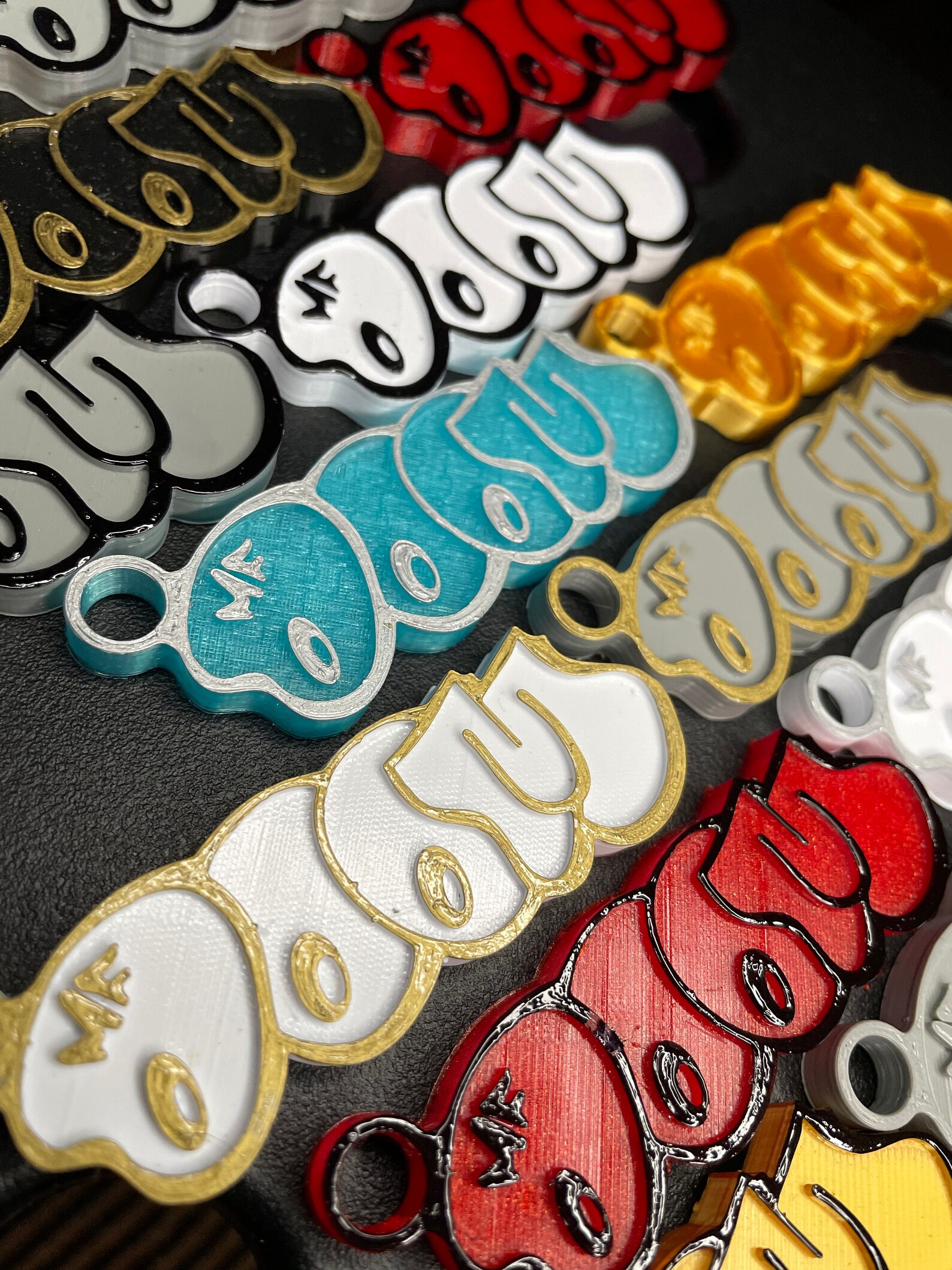 MF DOOM keychain 3.25 Multiple color combinations | Etsy