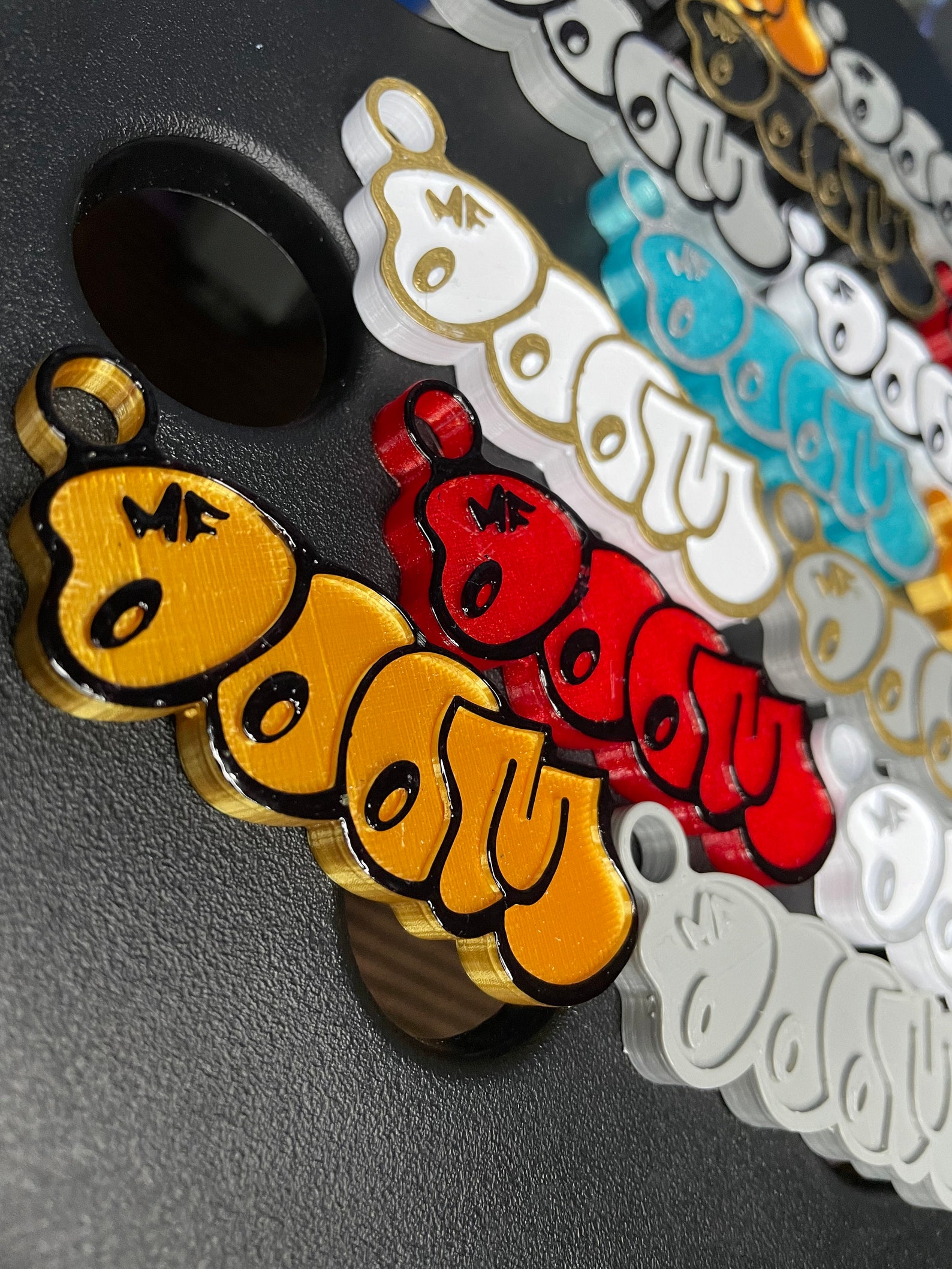 MF DOOM keychain 3.25 Multiple color combinations | Etsy