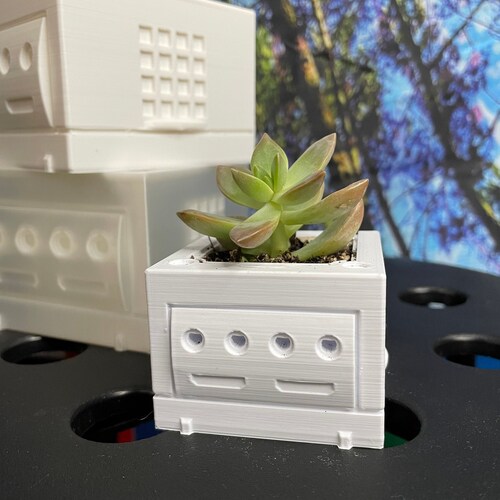 Gamecube Inspired Planter Retro Gaming Indoor Planter - Etsy