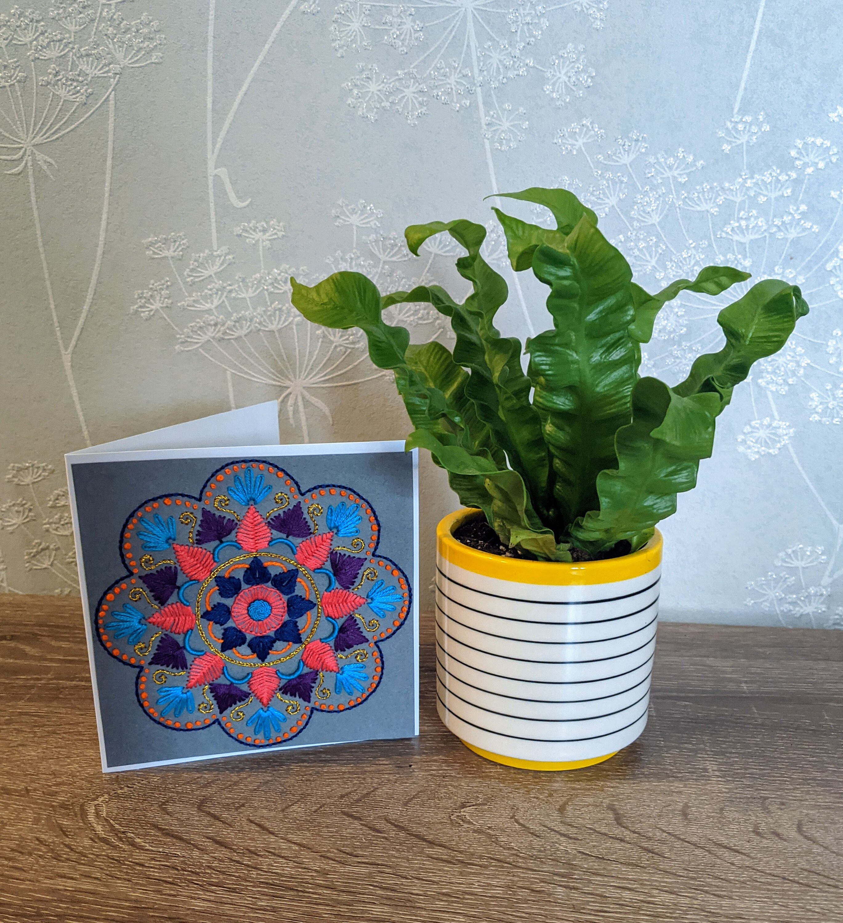 Mandala Hand Embroidery Pattern - Intermediate - Etsy