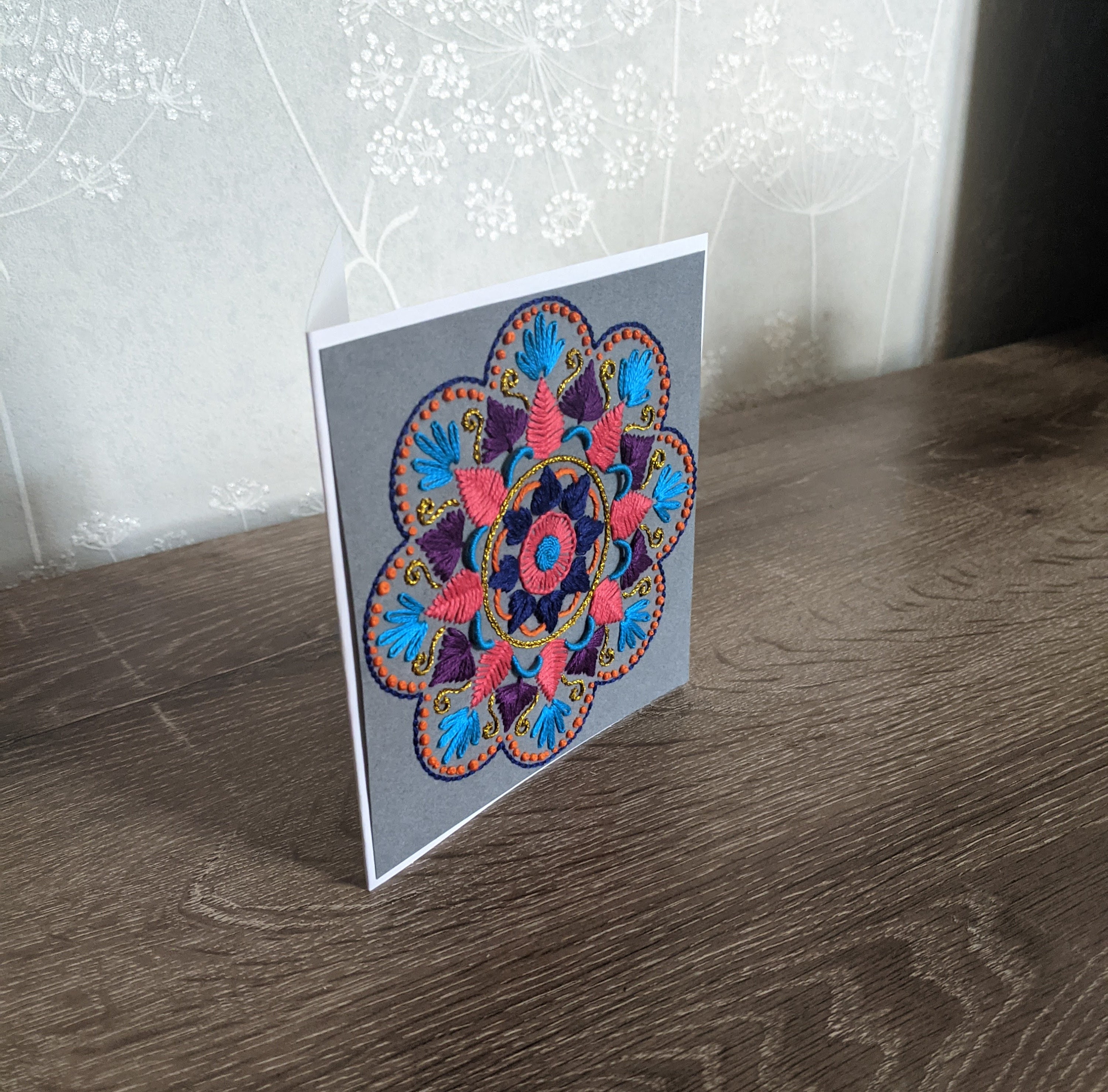 Mandala Hand Embroidery Pattern - Intermediate - Etsy