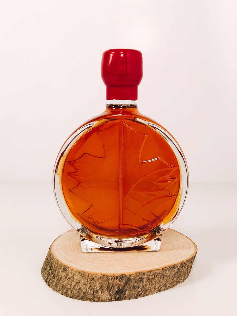 Pure Canadian Maple Syrup in Maple Leaf-shaped Bottle - Etsy