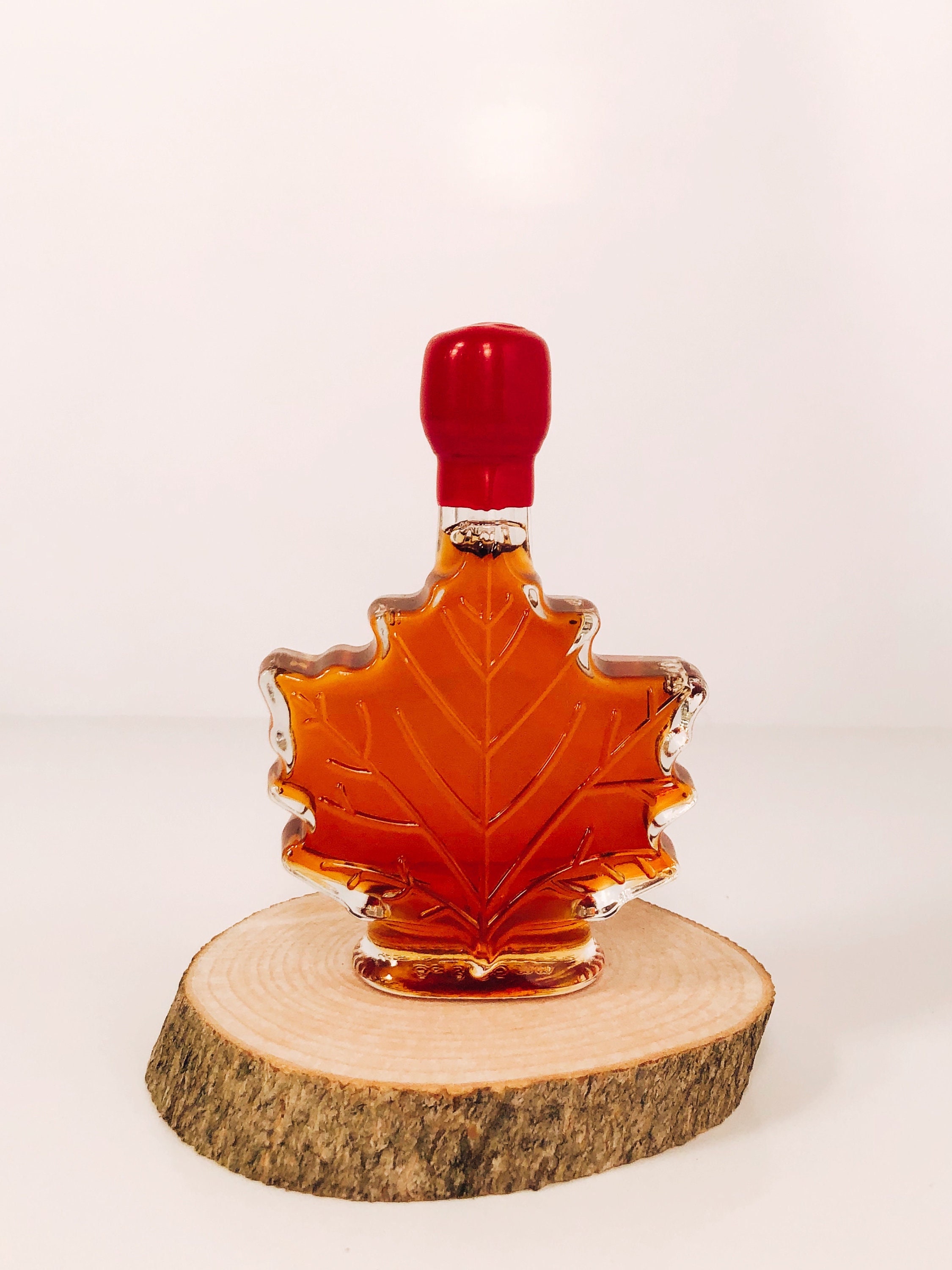 Pure Canadian Maple Syrup in Maple Leaf-shaped Bottle - Artisanal ...