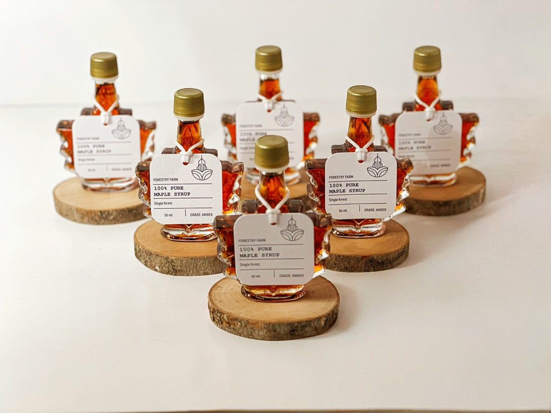 Pure Canadian Maple Syrup in Maple Leaf Bottle – Prestige Collection ...