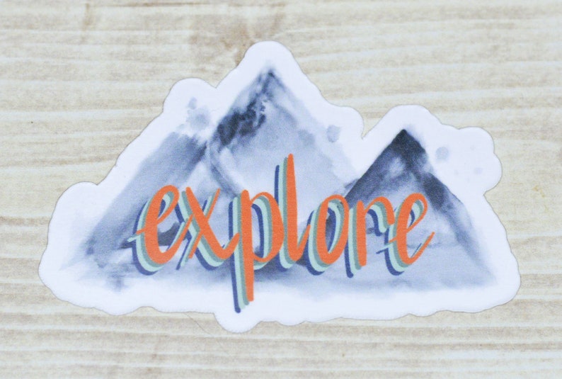 Explore Sticker - Etsy