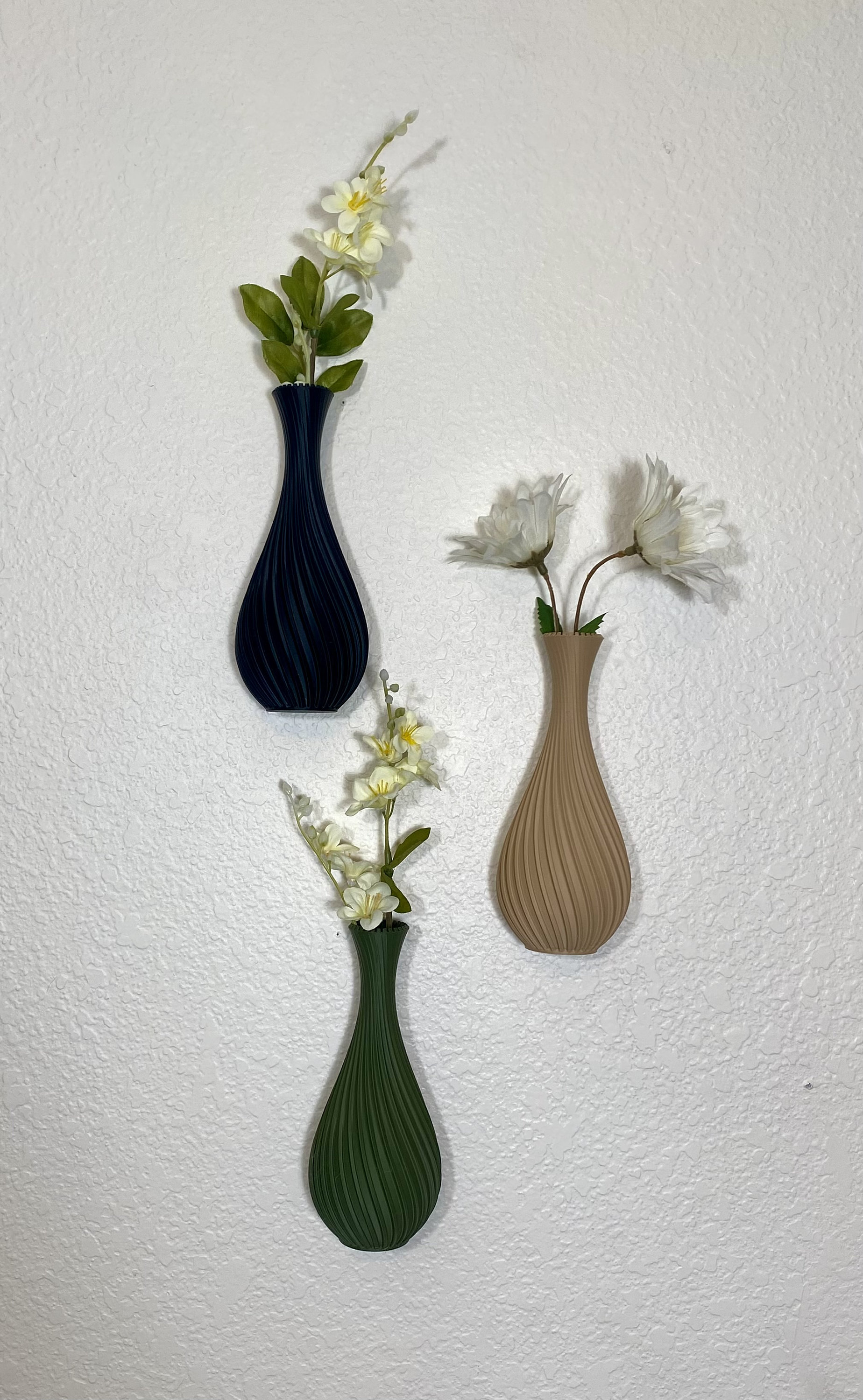 Magnetic Flower Vase Cute Unique Flower Holder Fridge Magnet Table Top ...
