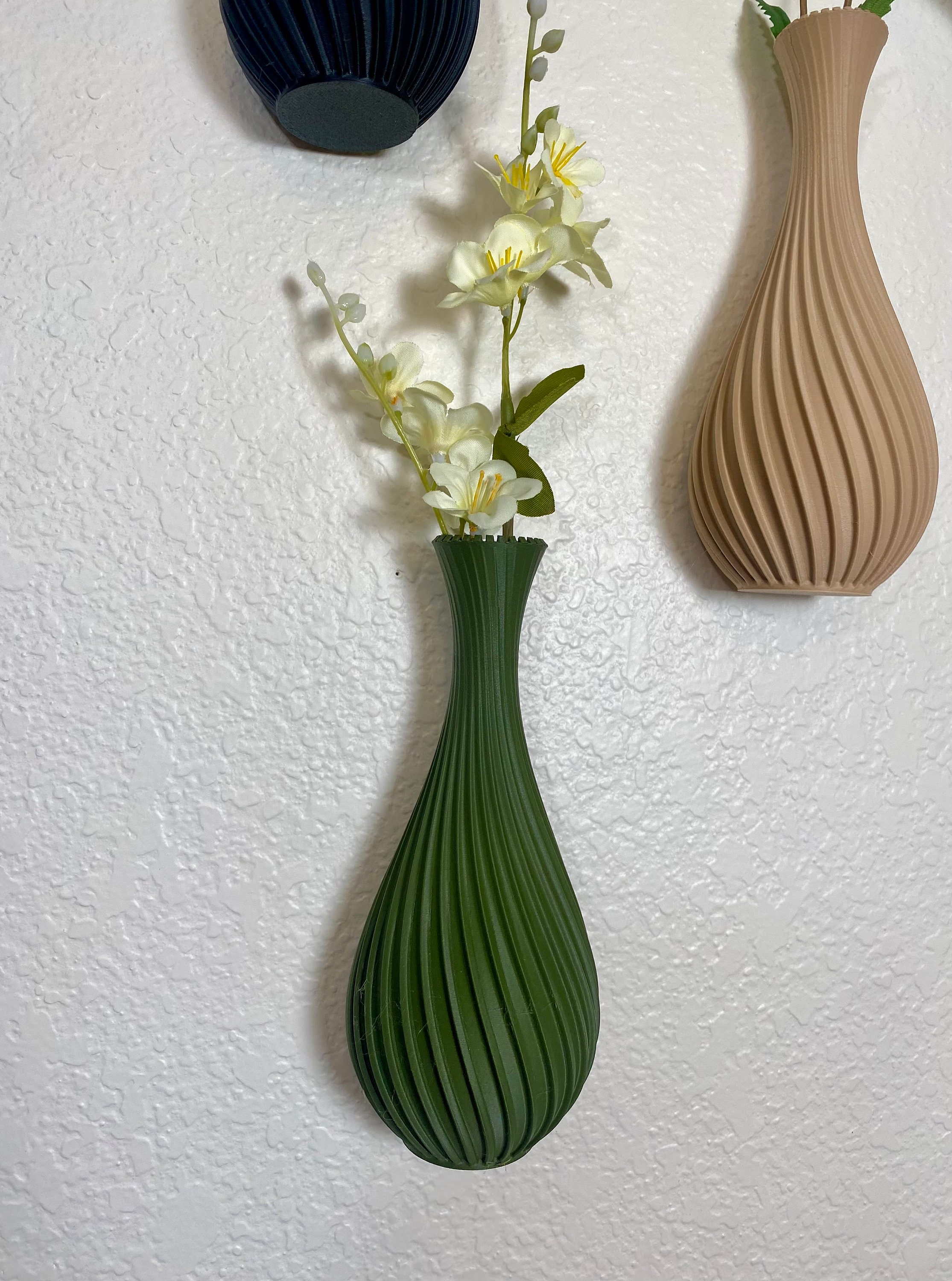 Magnetic Flower Vase Cute Unique Flower Holder Fridge Magnet Table Top ...