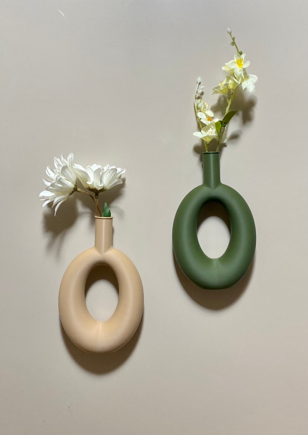 Magnetic Vase for Fridge | Cute and Simple Flower Holder for Metal ...